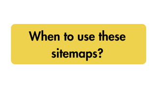 Different Types of Sitemaps & It's Uses | PDF