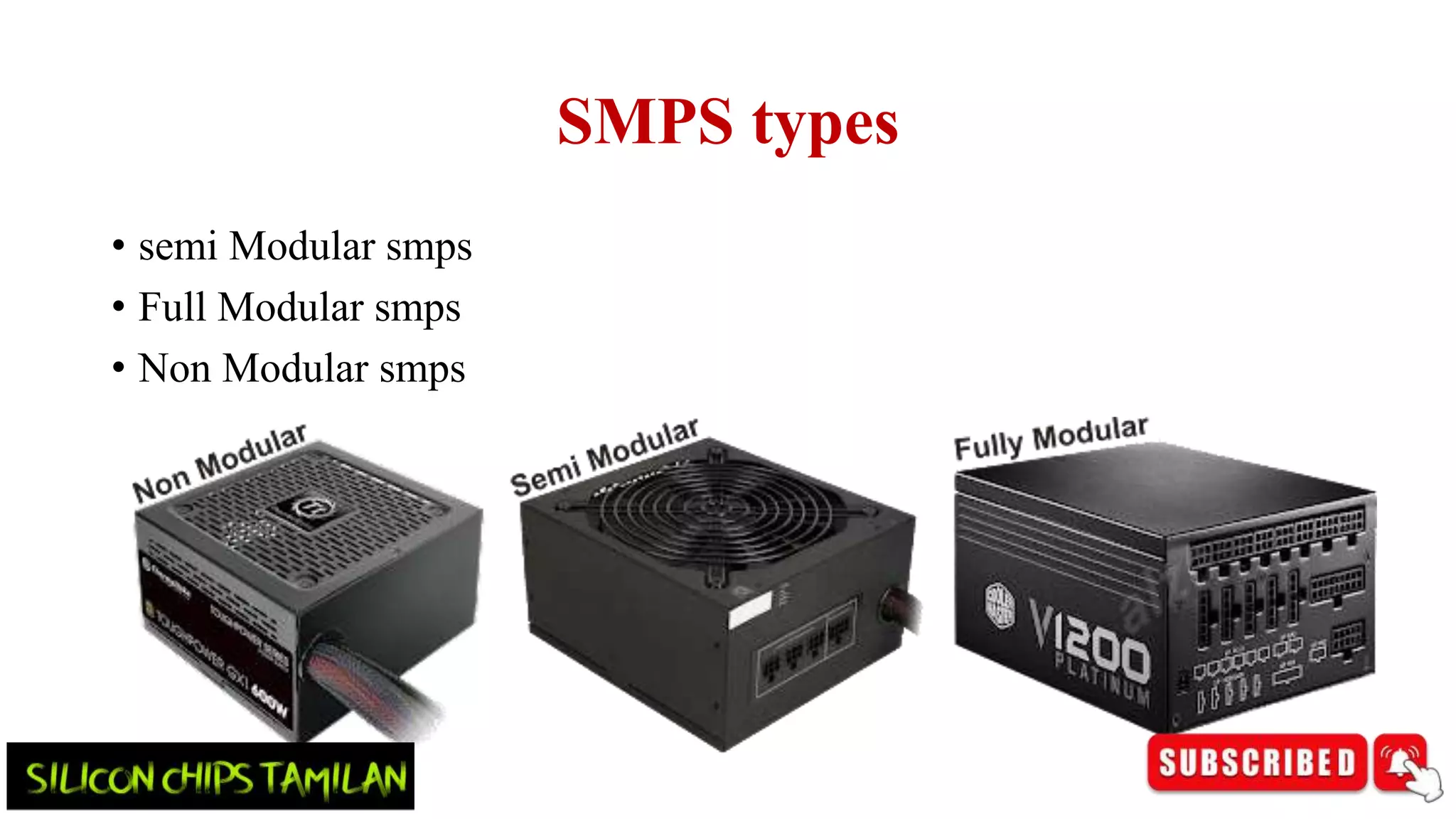 Different Types of SMPS (Switched Mode Power.pptx) | PPTX