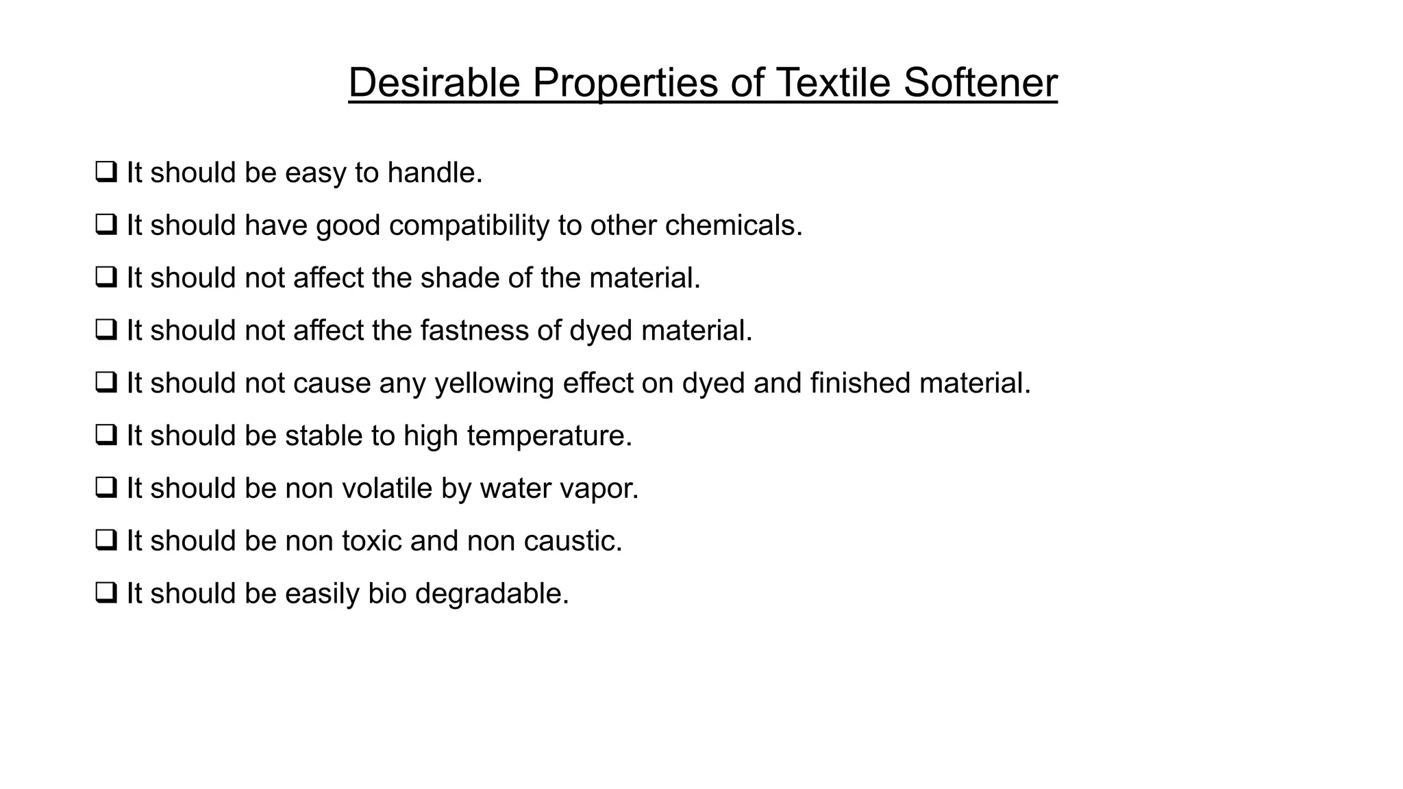 Different types of softener & their uses | PPTX