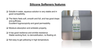 Different types of softener & their uses | PPTX