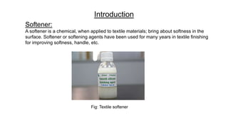 Different types of softener & their uses | PPTX