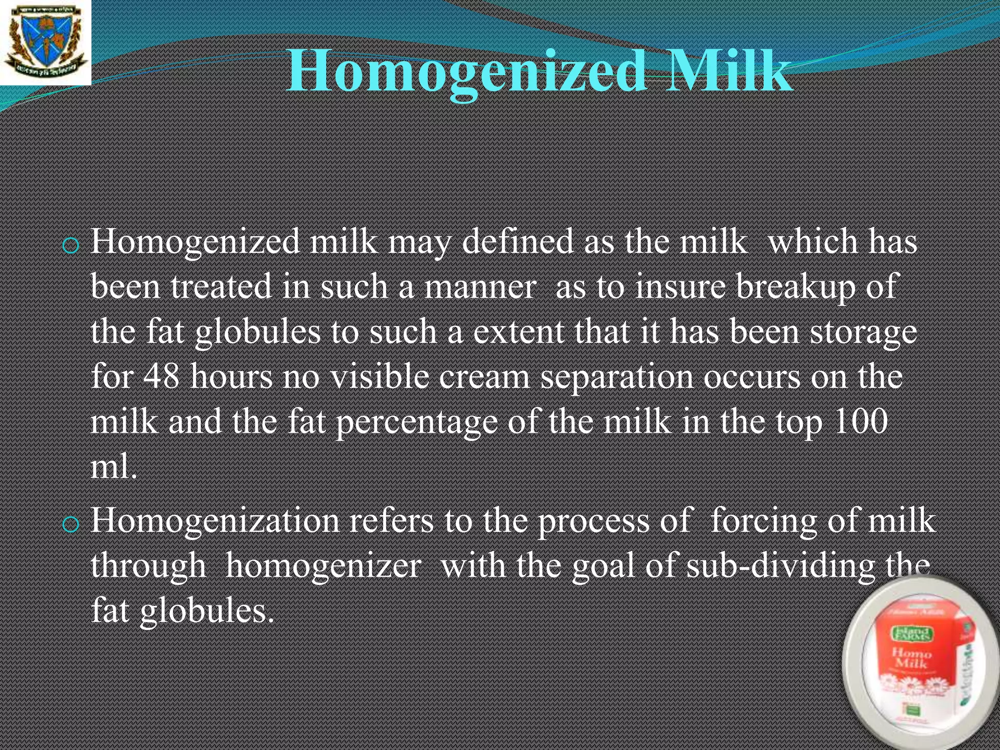 Different types of special milk | PPTX