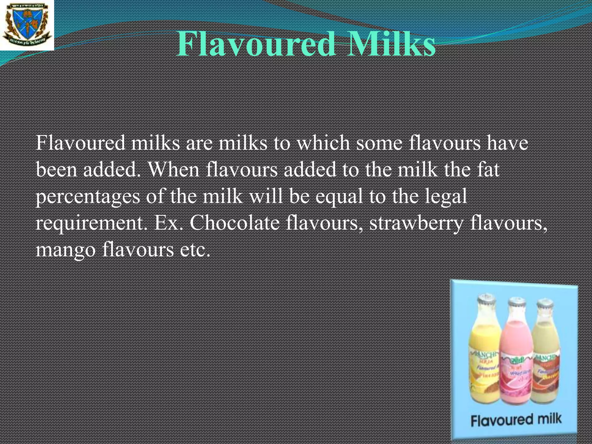 Different types of special milk | PPTX