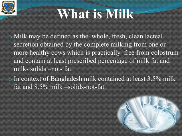 Different types of special milk | PPTX | Food & Drink