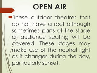 DIFFERENT TYPES OF STAGING MODALITY for PLAY PRESENTATION | PPTX