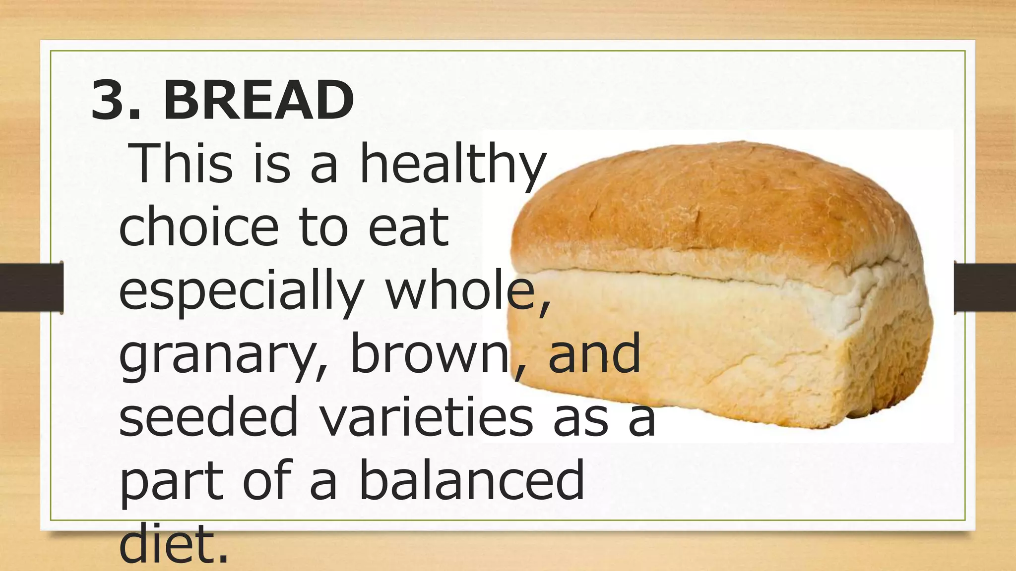 Different types of starchy food | PPTX