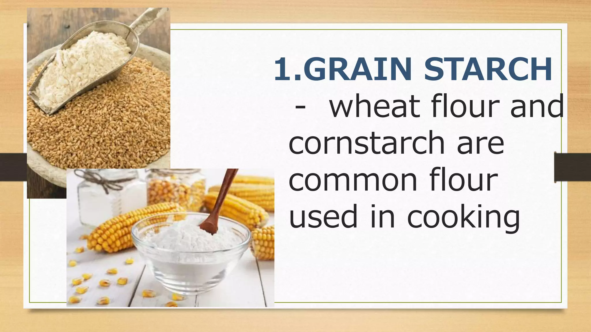 Different types of starchy food | PPTX