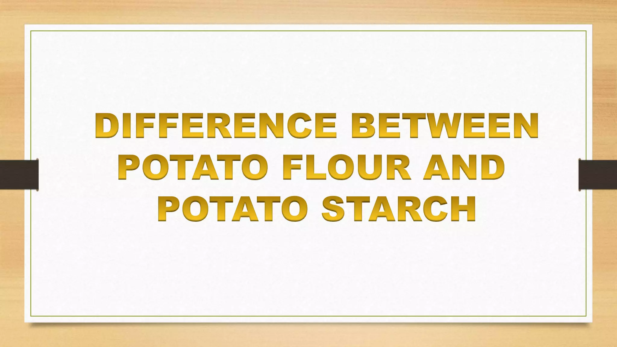 Different types of starchy food | PPTX