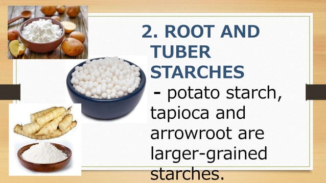 Different types of starchy food | PPTX