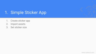Different types of sticker apps | PPT