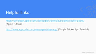 Different types of sticker apps | PPT
