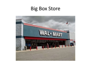 Different types of stores | PPTX