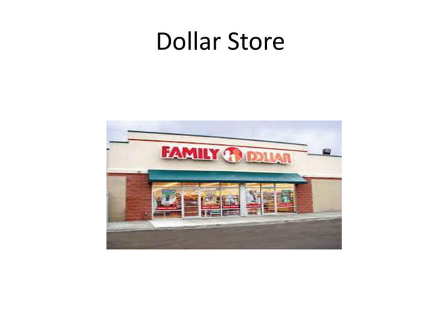 Different types of stores | PPTX