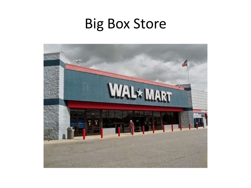 Different types of stores