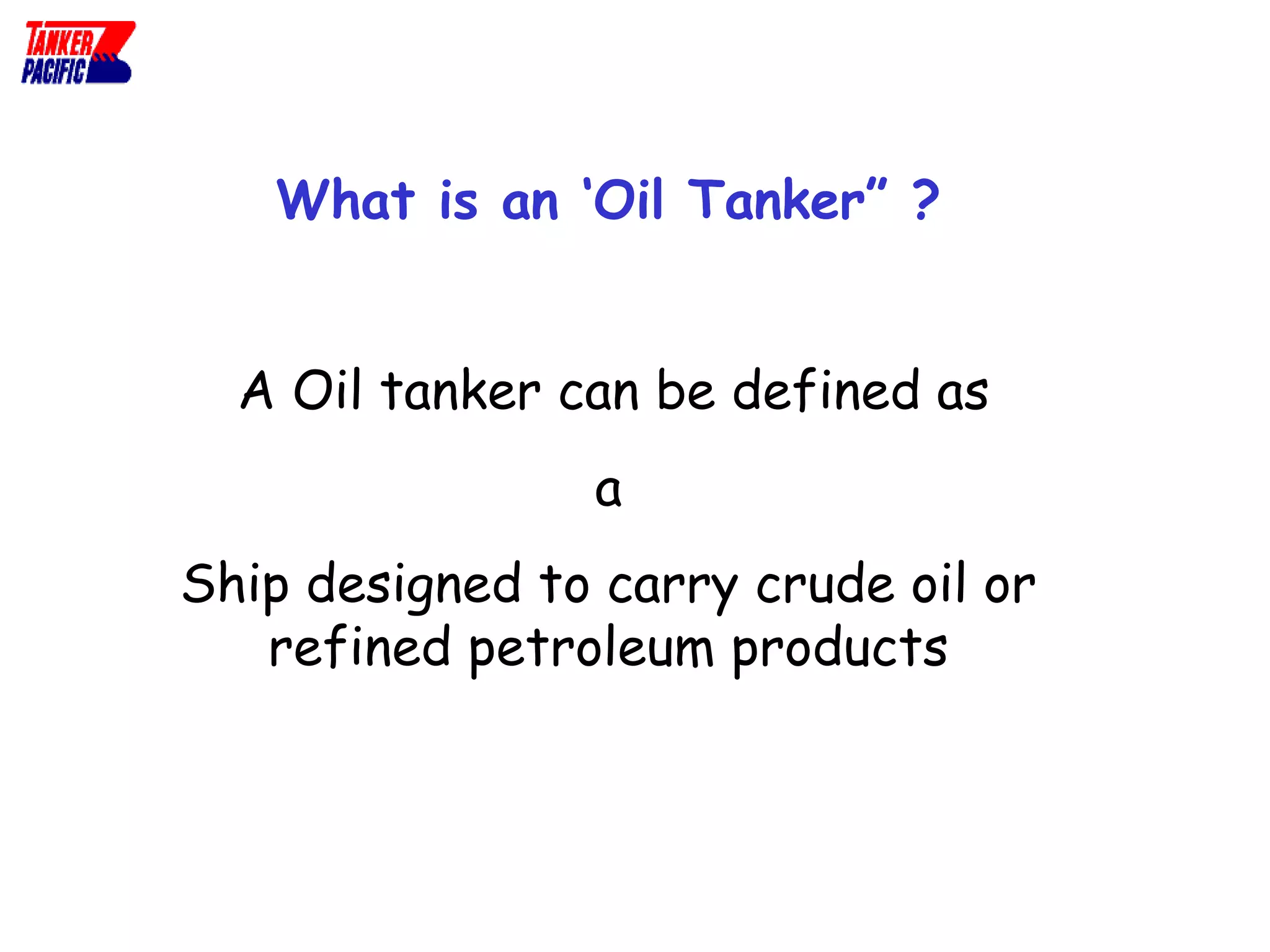 Different types of tankers | PPT