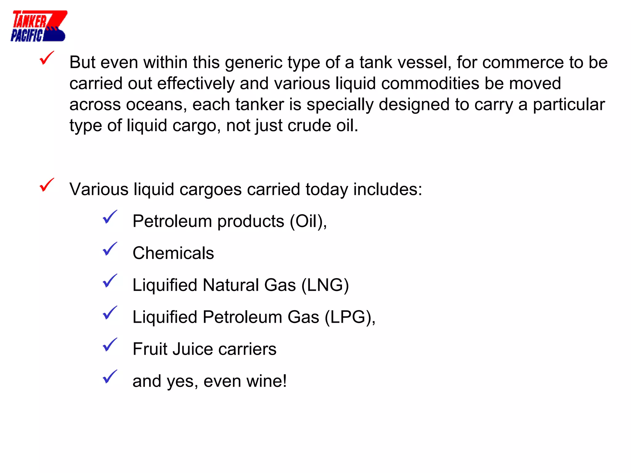 Different types of tankers | PPT