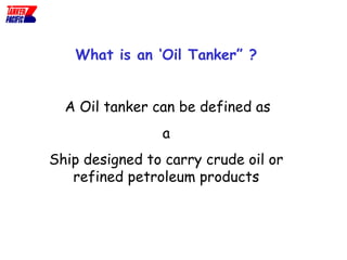 Different types of tankers | PPT