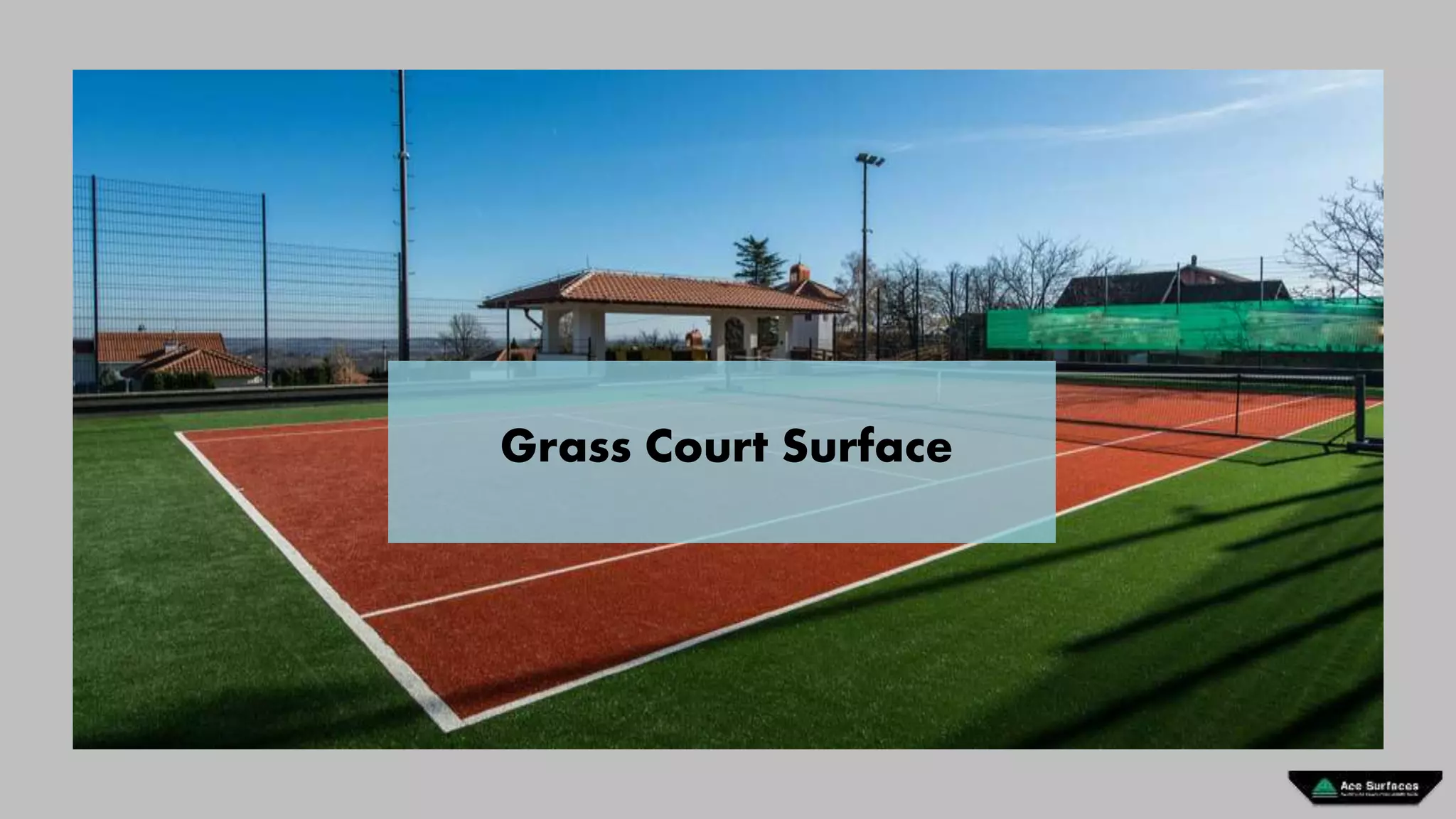 Different Types of Tennis Court Surfaces | PPT