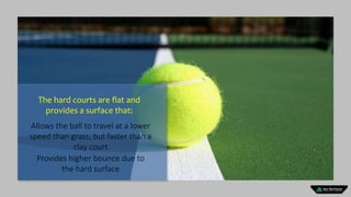 Different Types of Tennis Court Surfaces | PPT