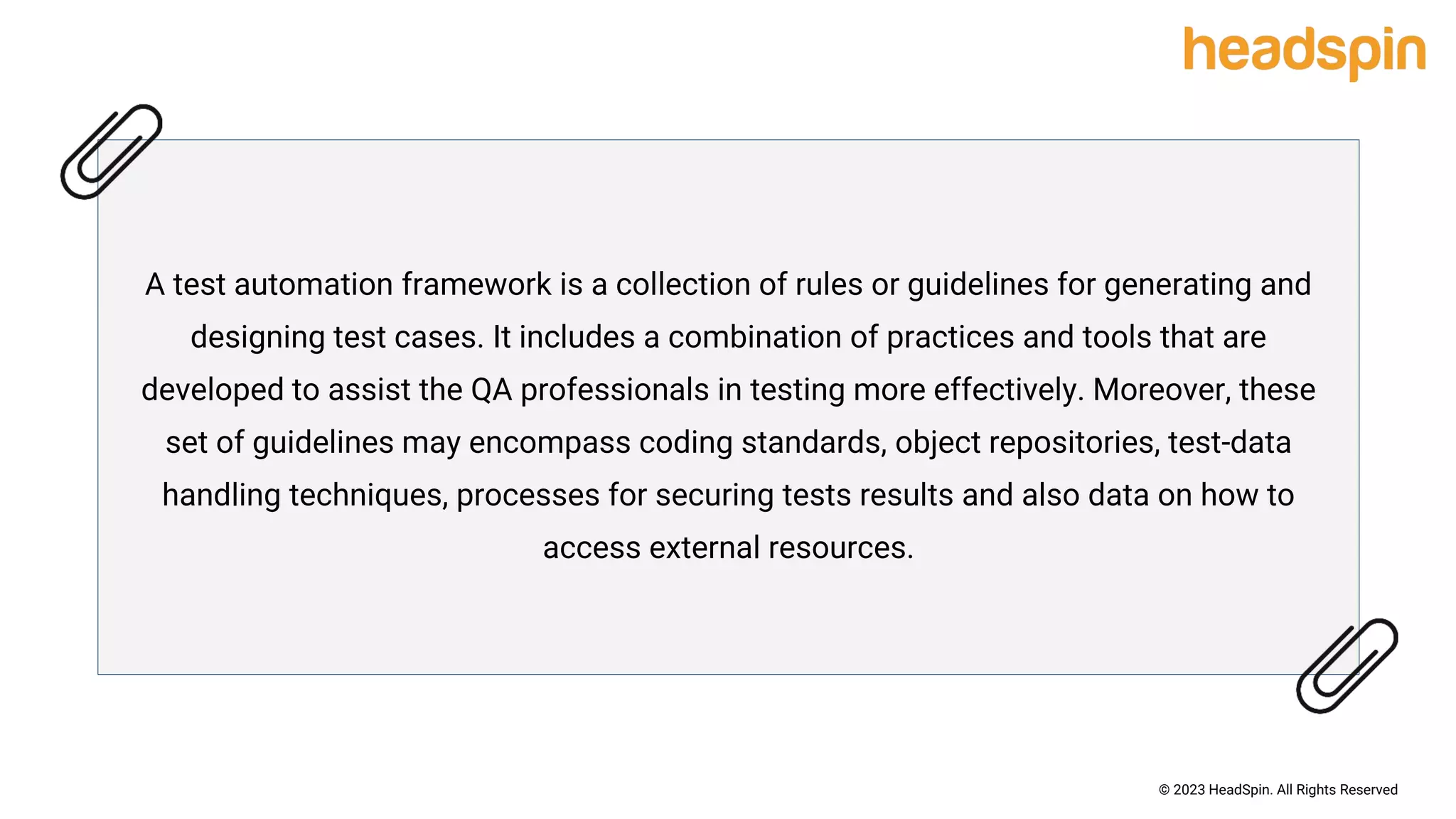 Different Types Of Test Automation Frameworks pptx