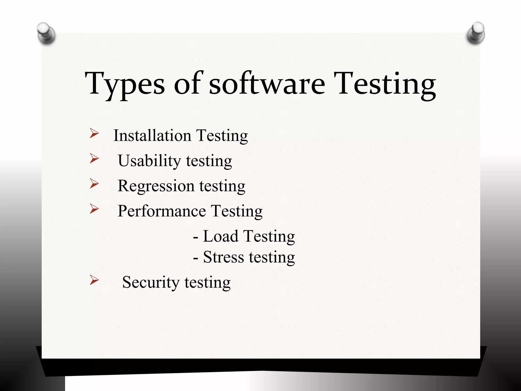 Types of Software testing | PPT