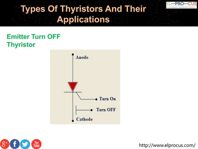 Different types of thyristors and their applications | PPTX | Operating ...