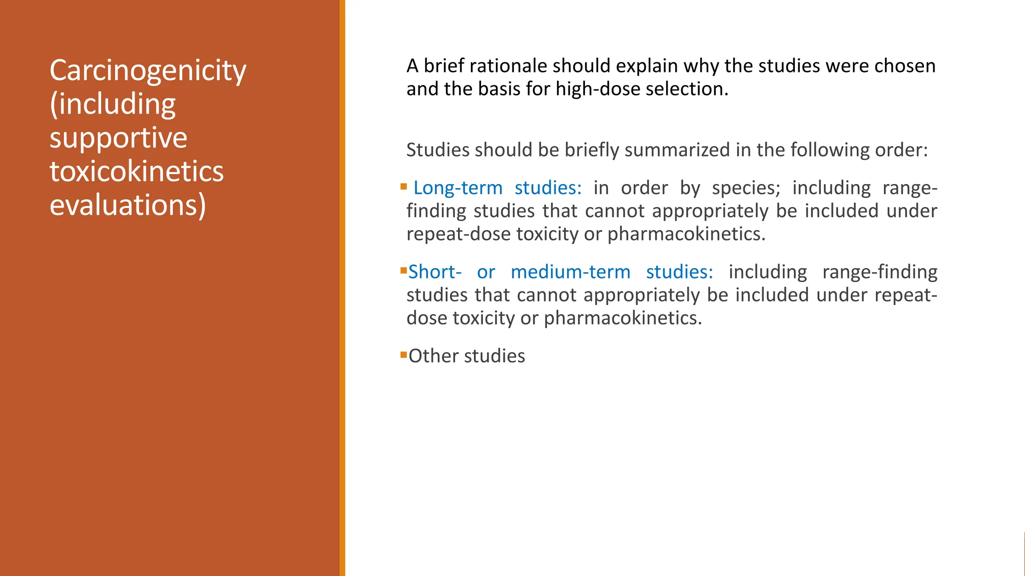 Different types of toxicity studies_131223.pdf | Chemistry | Science