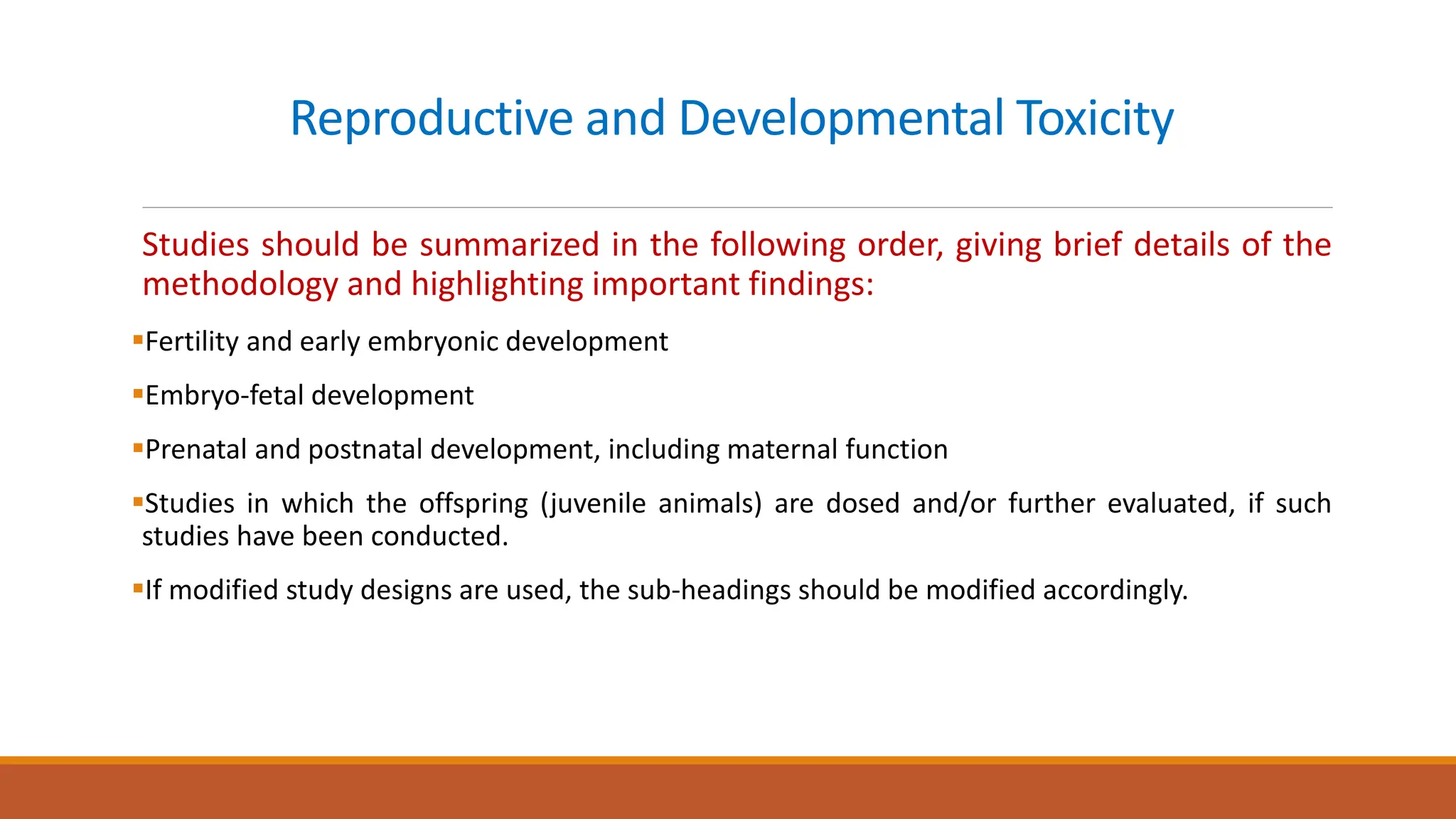 Different types of toxicity studies_131223.pdf | Chemistry | Science