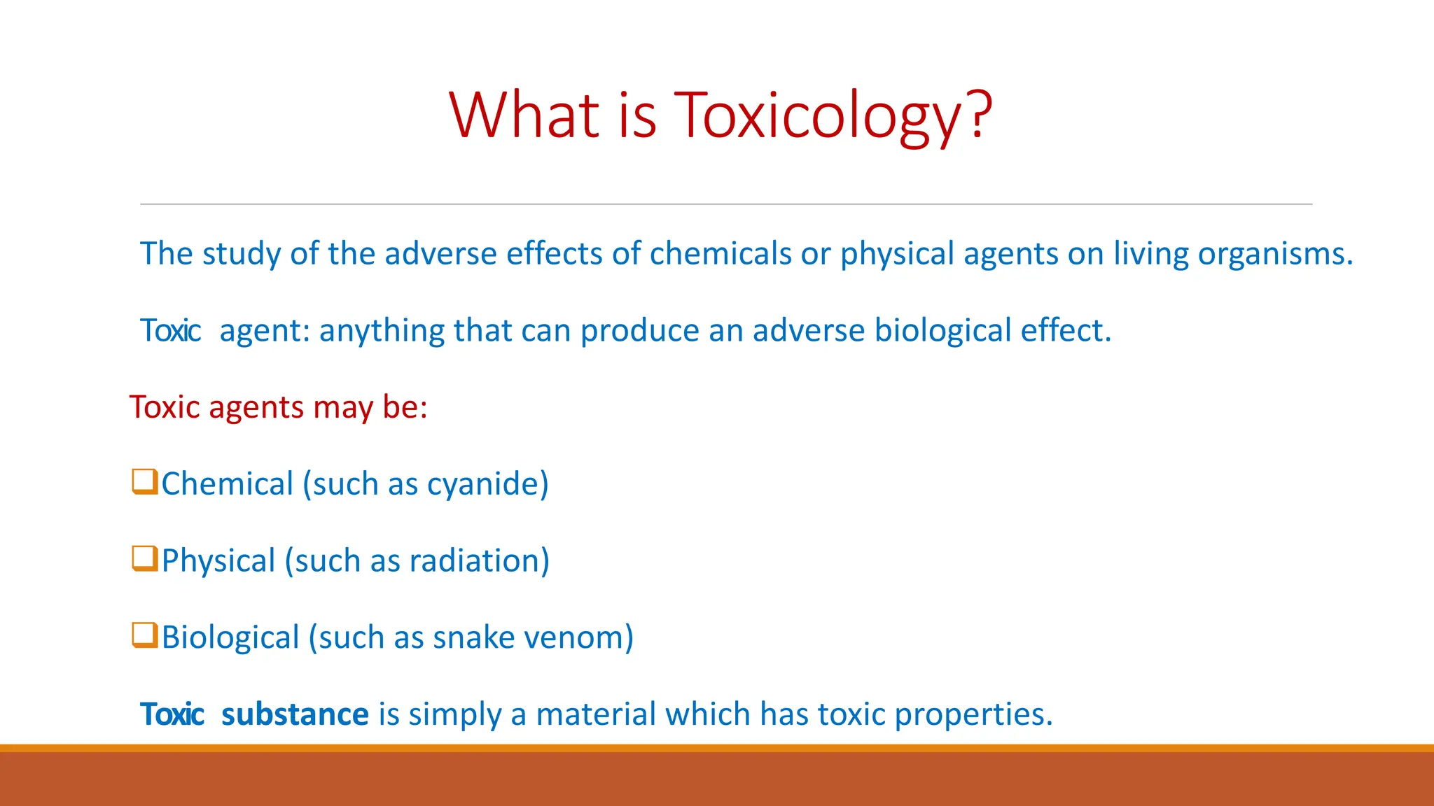 Different types of toxicity studies_131223.pdf | Chemistry | Science