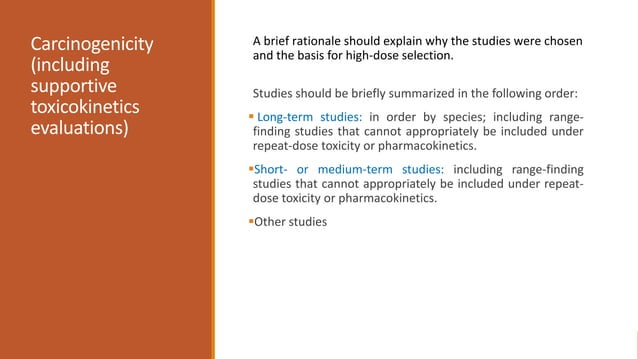 Different types of toxicity studies_131223.pdf | Chemistry | Science