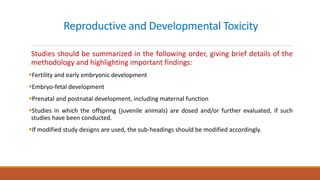 Different types of toxicity studies_131223.pdf | Chemistry | Science