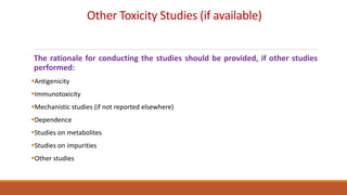Different types of toxicity studies_131223.pdf | Chemistry | Science