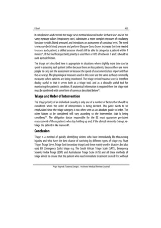 Different types of_triage | PDF