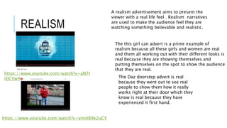Different types of tv advertisements | PPTX