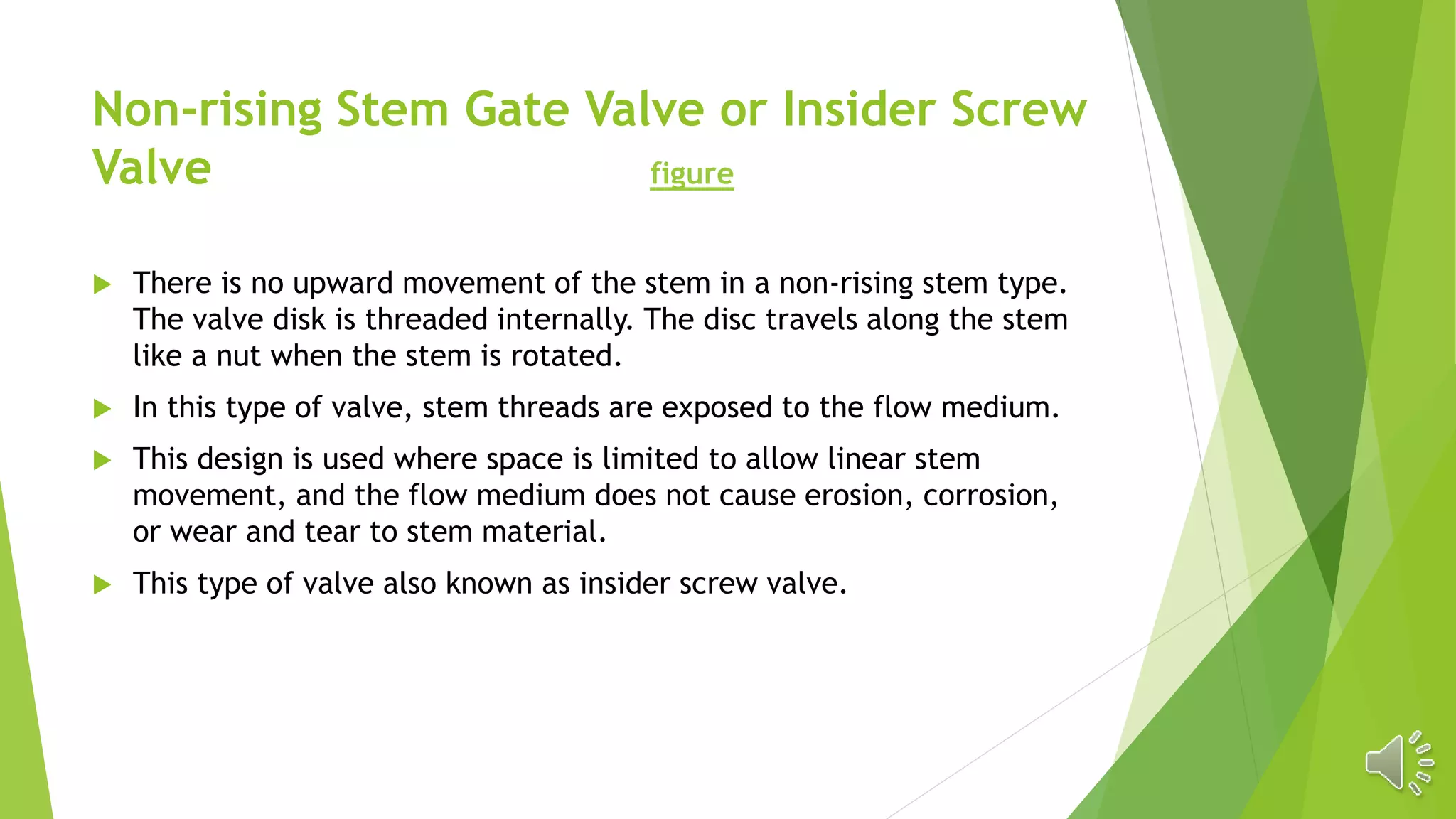 Different types of valves used in piping | PPTX