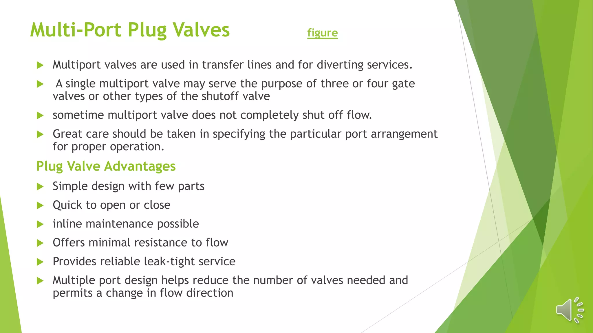Different types of valves used in piping | PPTX