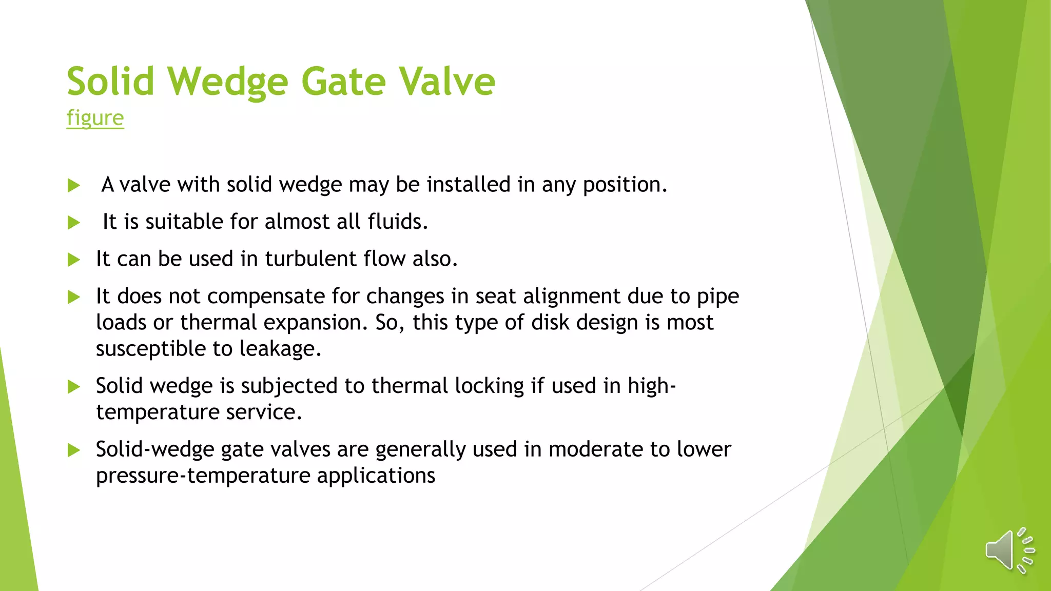 Different types of valves used in piping | PPTX