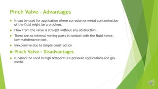 Different types of valves used in piping | PPTX
