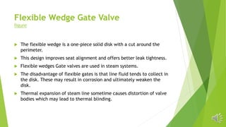 Different types of valves used in piping | PPTX