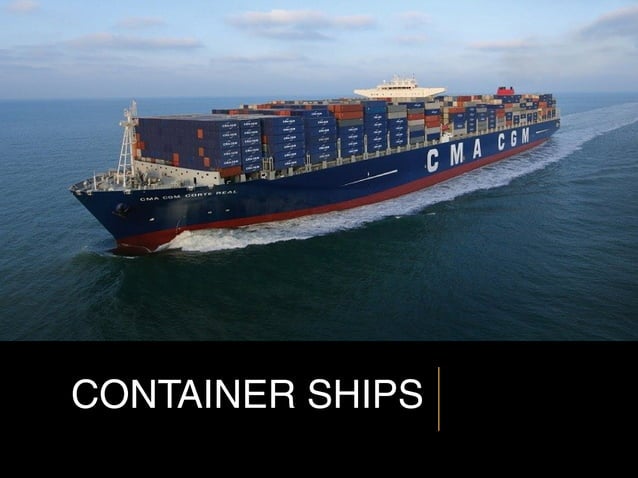 Different types of vessels in world merchant fleet | PPT