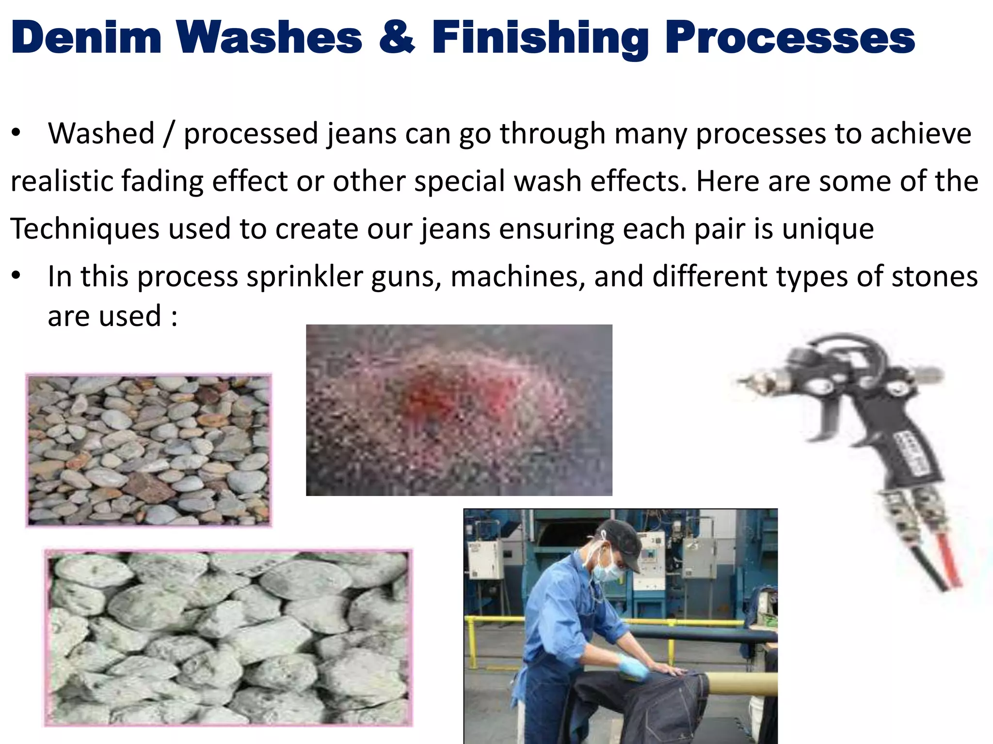 Types of Denim Washing | PPTX