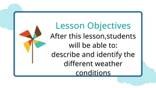 Different Types of Weather Educational Presentation in Blue and White ...