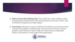 Different Types of Webbing Slings | PPT