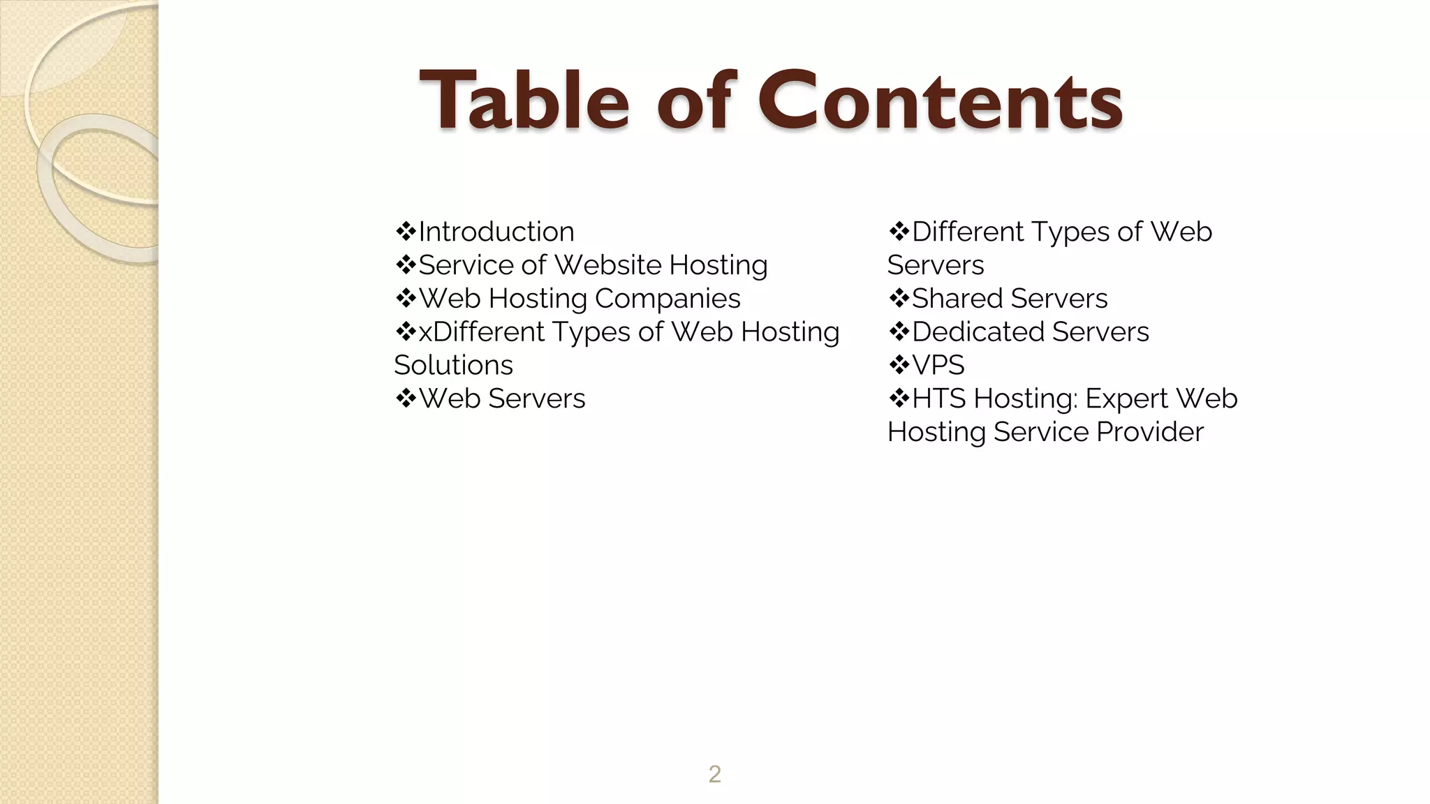 Different Types Of Web Hosting Solutions And Different Types Of Web
