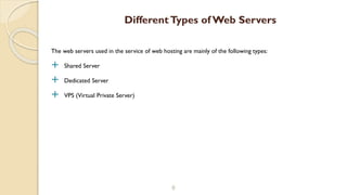 Different Types of Web Hosting Solutions & Different Types of Web ...
