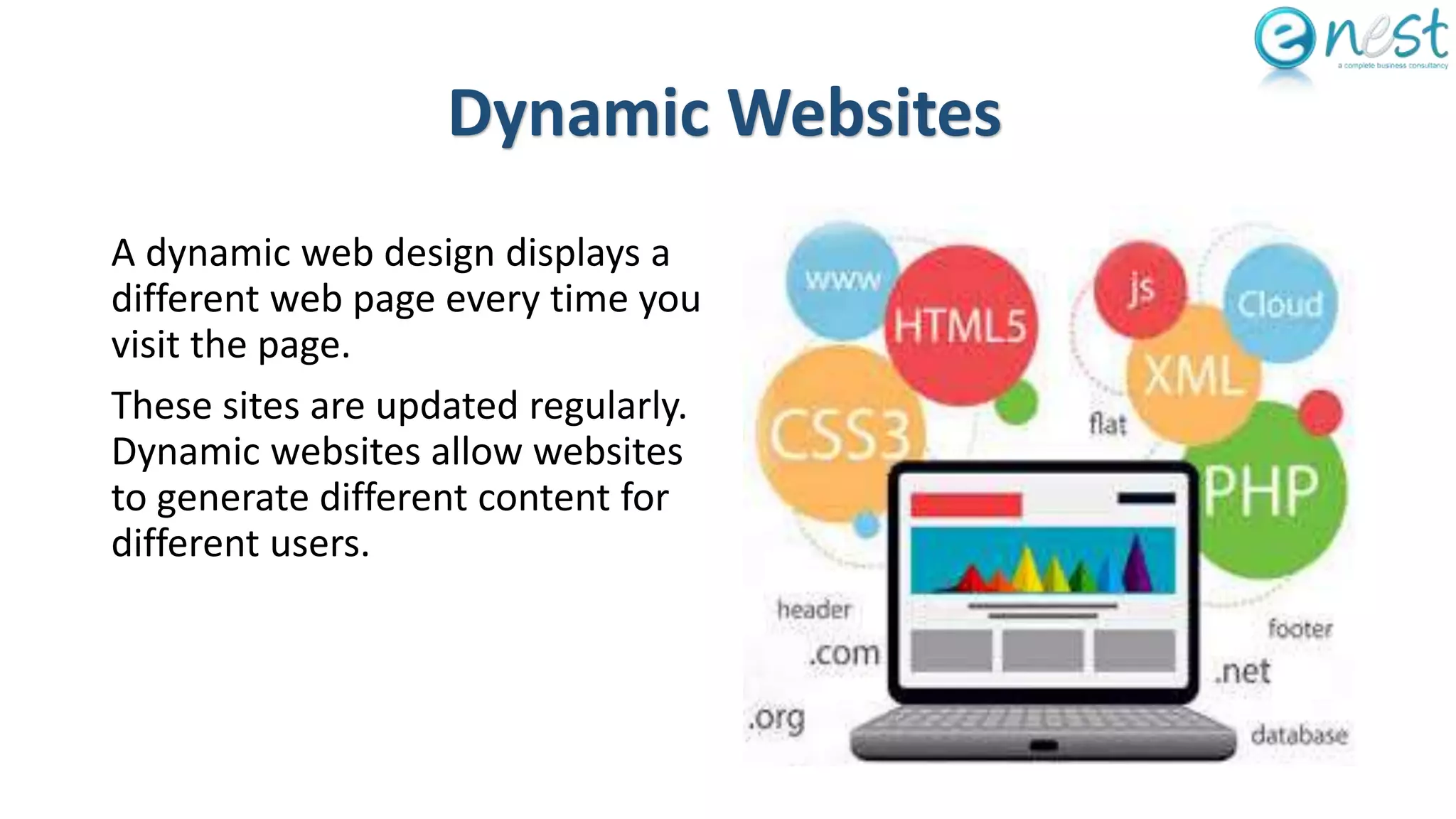Different types of websites | PPTX