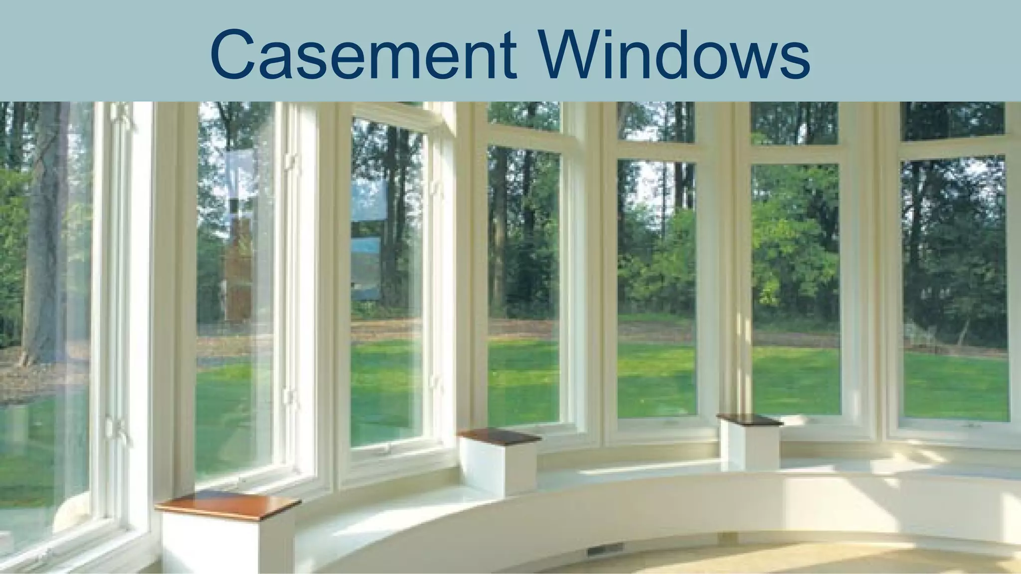 Different types of windows | PPT
