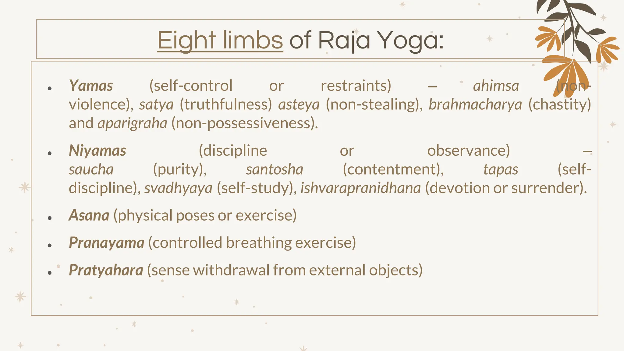 Different Types of Yoga practices and disciplines | PPTX