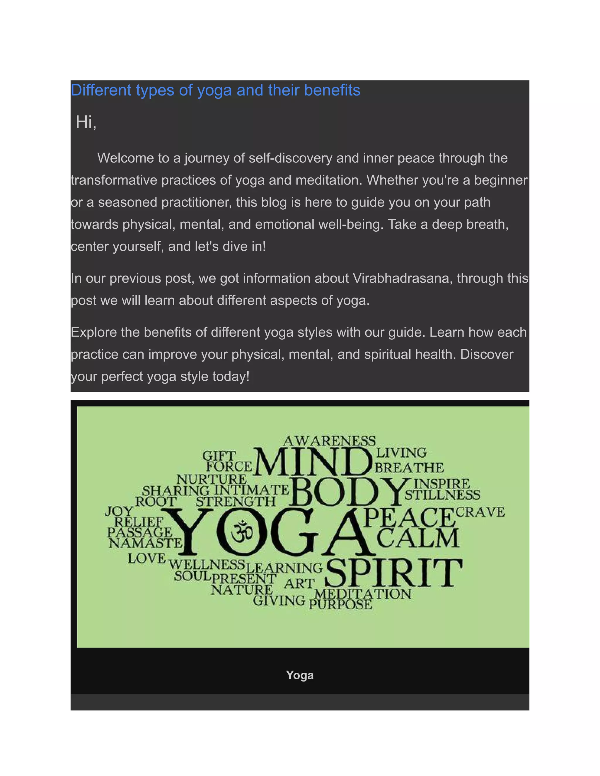 Different types of yoga and their benefits.pdf