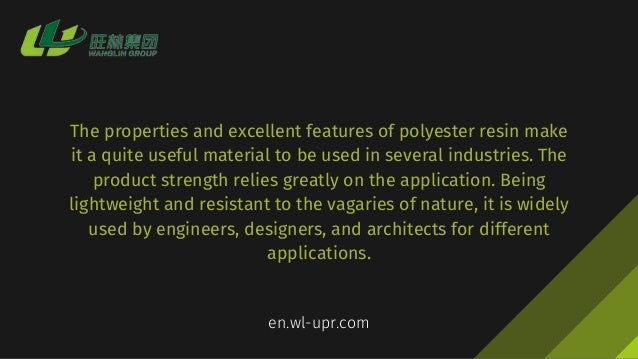 Different Uses and Applications of Unsaturated Polyester Resin! | PDF